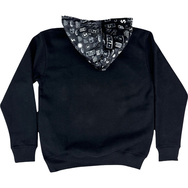 "Money Motive" Hoodie - Black – Focus Jeans