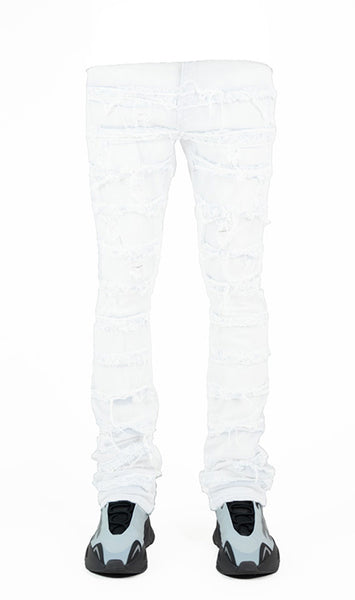 "Alabaster" Stacked Denim – Focus Jeans